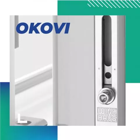 DVOKRILNI PVC PROZORI SA LAŽNOM PREČKOM ECONOMIC LINE 1800 MM X 1200 MM