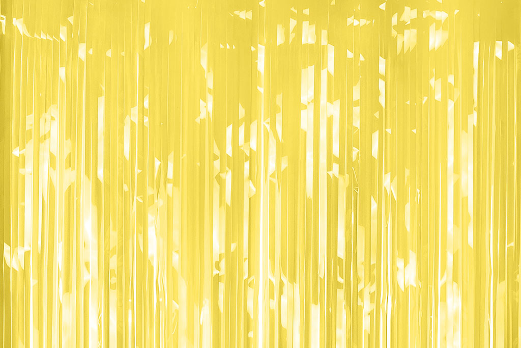 Žuta zavesa – 100x200cm