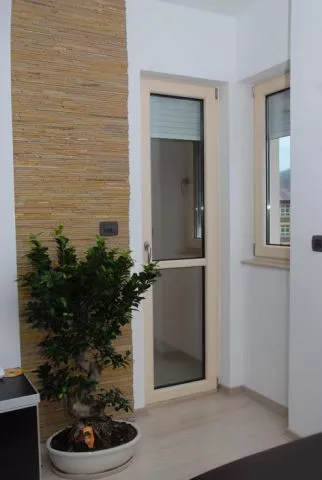 DRVO ALUMINIJUM JEDNOKRILNA BALKONSKA VRATA 100CM X 220CM