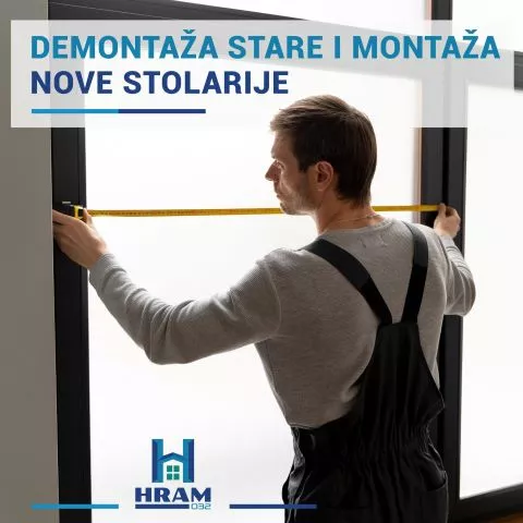 PVC SOBNA VRATA SA STAKLOM PREMIUM LINE 900 X 2000 MM