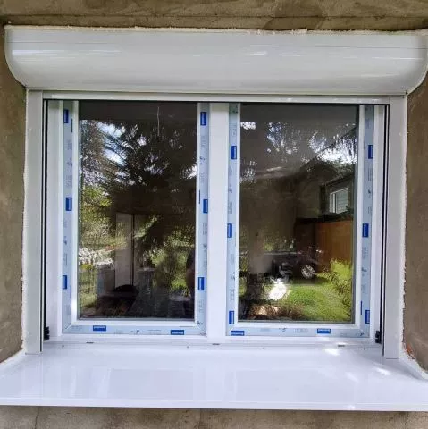 DVOKRILNI PVC PROZOR INOUTIC 120 X 120 CM