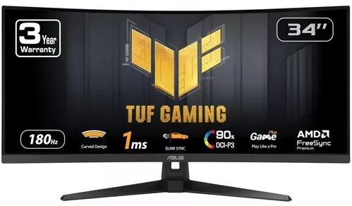 ASUS 34″ UWQHD 180HZ TUF GAMING VG34VQ3B ZAKRIVLJENI MONITOR