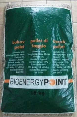 Pelet Bioenergy Point 100% bukva - PALETA