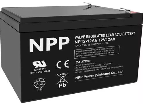 GEMBIRD NP12V-12AH NPP POWER AGM GEL PUNJIVA BATERIJA