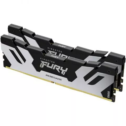 KINGSTON 32GB (2X16GB) DDR5 7600MT/S CL38 FURY RENEGADE SILVER/BLACK XMP DIMM MEMORIJA | KF576C38RSK