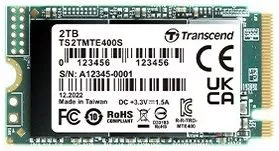 TRANSCEND 2TB 400S M.2 2242 NVME PCIE GEN3 SSD | TS2TMTE400S