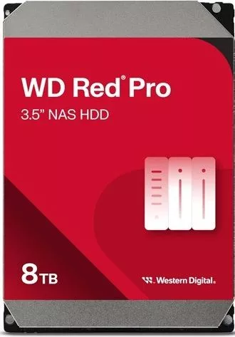 WESTERN DIGITAL 8TB WD RED PRO NAS HARD DISK 3.5″ SATA 6GB/S 256MB | WD8005FFBX