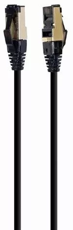 GEMBIRD S/FTP CAT. 8 LSZH PATCH CORD, BLACK, 7.5 M | PP8-LSZHCU-BK-7.5M