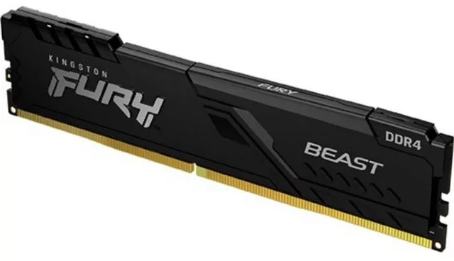 KINGSTON 8GB (1X8GB) DDR4 3600MT/S CL17 FURY BEAST BLACK MEMORIJA