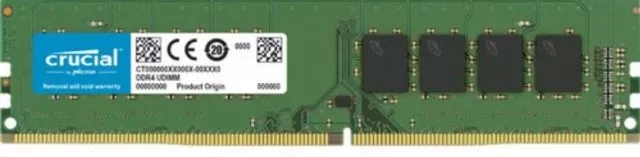 Crucial 8GB DRAM DDR4-3200 U-DIMM, RAM memory module
