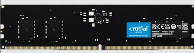CRUCIAL 8GB DDR5-4800 UDIMM MEMORIJA