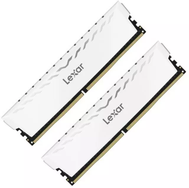 LEXAR 32GB KIT (16GBX2) 3600 THOR WHITE DDR4 DESKTOP DIMM MEMORIJA