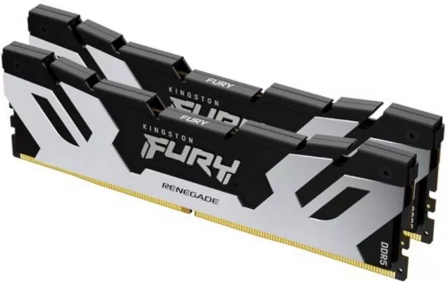 KINGSTON 48GB (2X24GB) DDR5 7200MT/S CL38 FURY RENEGADE SILVER/BLACK XMP DIMM MEMORIJA