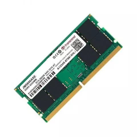 Transcend 32GB DDR5-5600 MT/s SO-DIMM memorija | JM5600ASE-32G