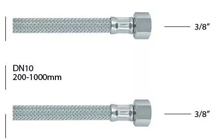 BRINOX VEZA ZZ L550 3/8″ X 3/8″ 9