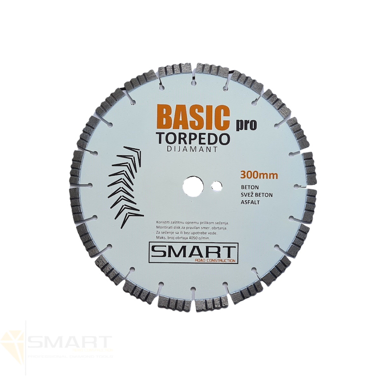 Torpedo ET300EKO Dijamantski disk Basic Combo 300mm za mekan/abrazivan beton