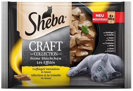 Sheba multipack za macke Craft izbor zivine u sosu