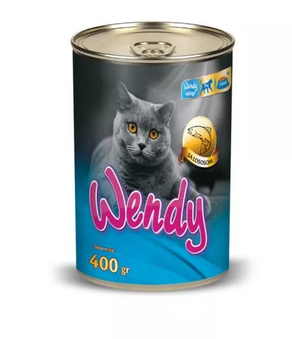 WENDY KONZERVA SA LOSOSOM 400GR