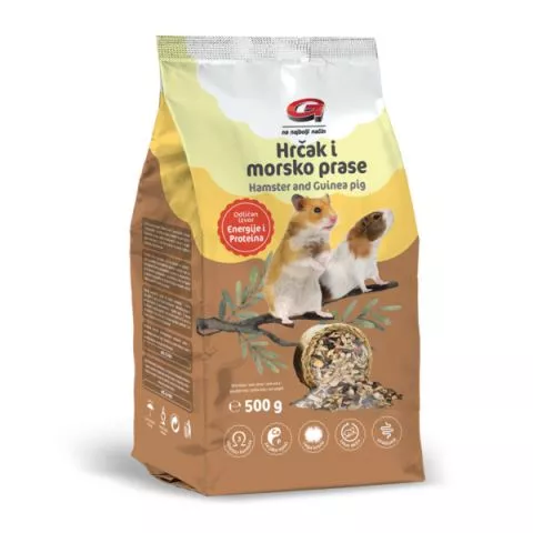 HRANA ZA HRČKA I MORSKO PRASE