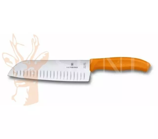 VICTORINOX NOŽ SANTOKU ORANGE