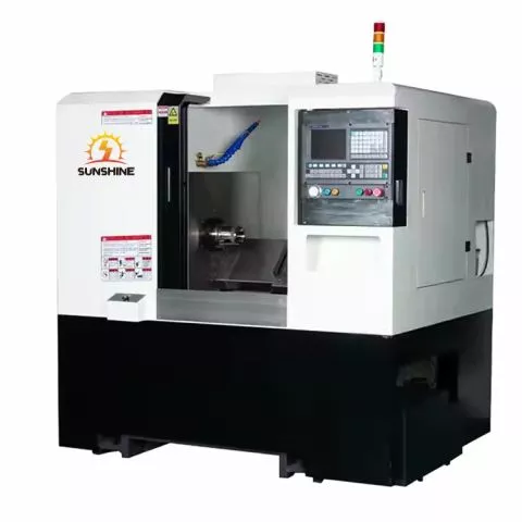 45 STEPENI NAGIB KREVETA CNC ALATNE MAŠINE UKLANJANJE ČIPA JE POGODNO ZA CNC NAGNUTO OKRETANJE