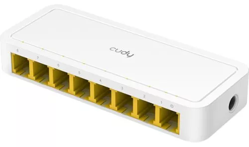 Cudy 8-Port 10/100Mbps Desktop Switch | FS108D