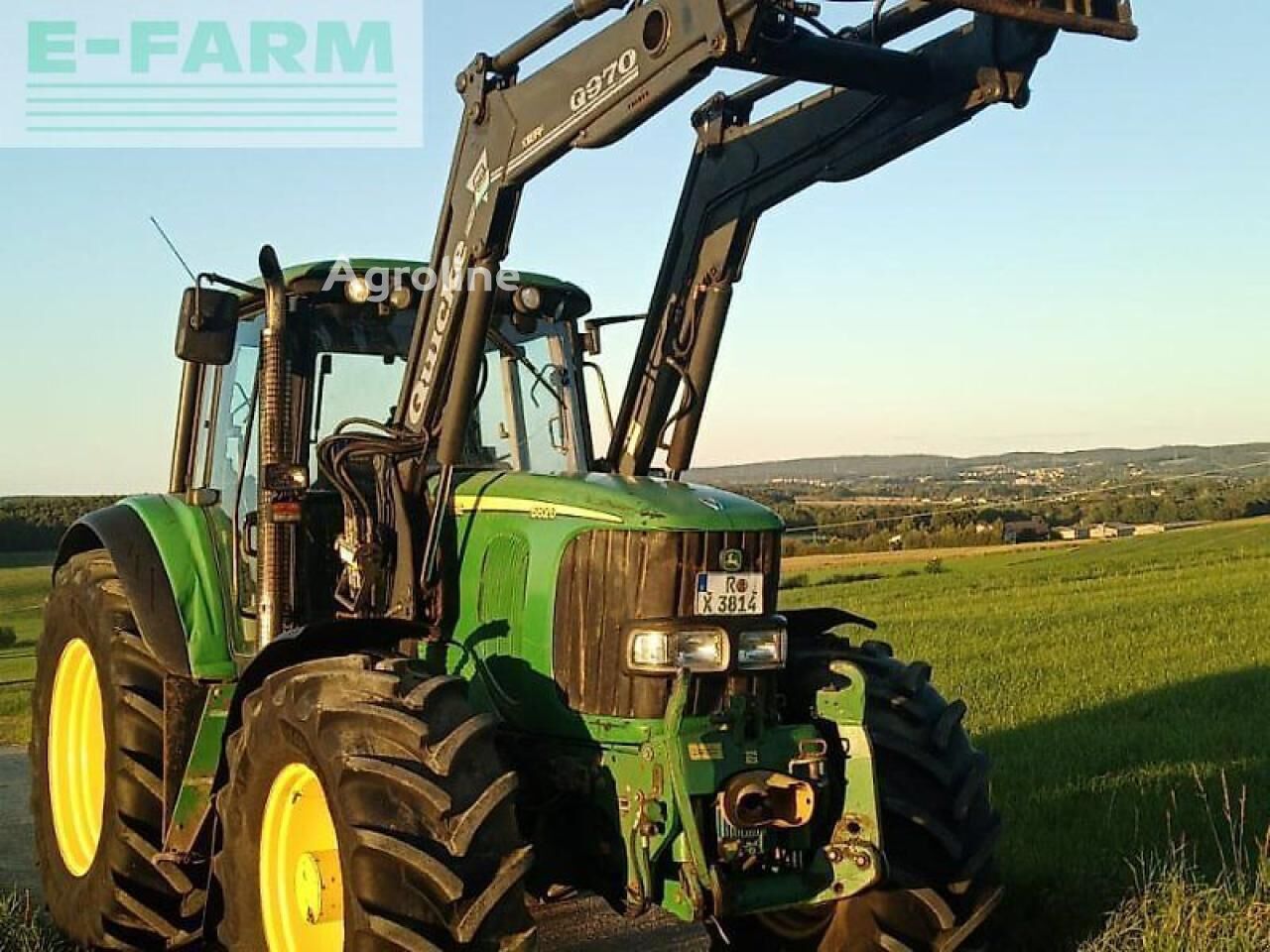 John Deere 6820 traktor točkaš