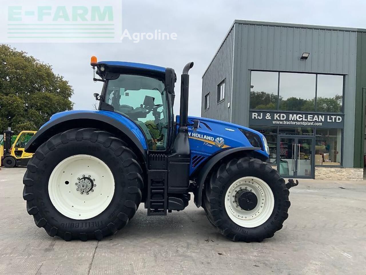 New Holland t7.290 tractor (st24455) traktor točkaš