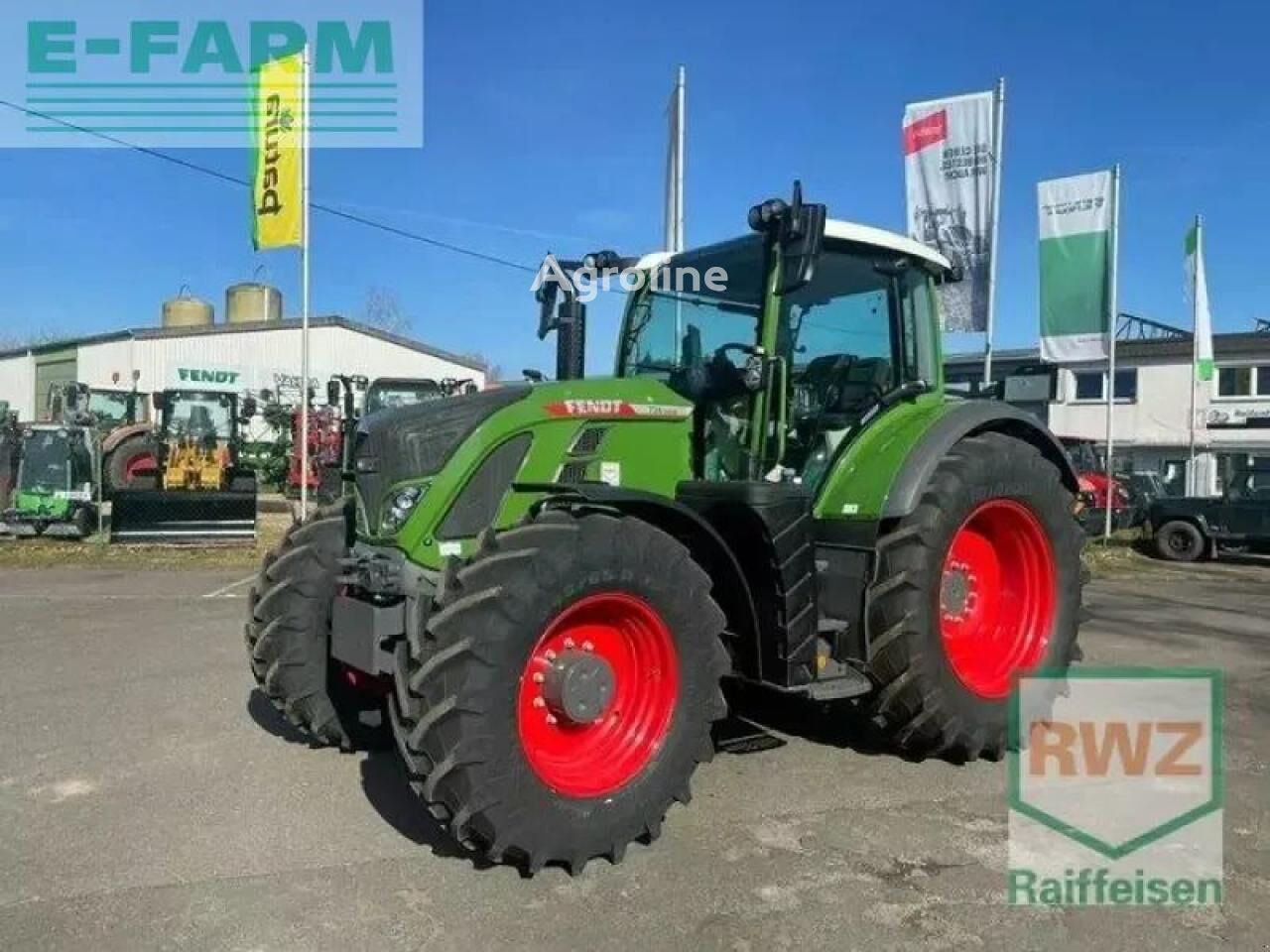 Fendt 724 gen6 profi plus traktor točkaš