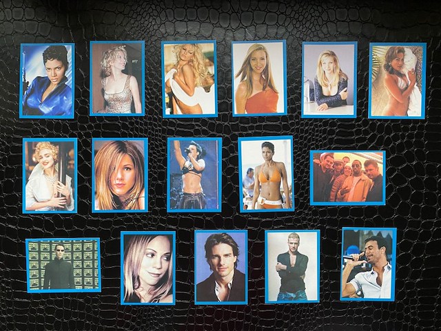 Super Stars Mediumpres Sličice Za Album