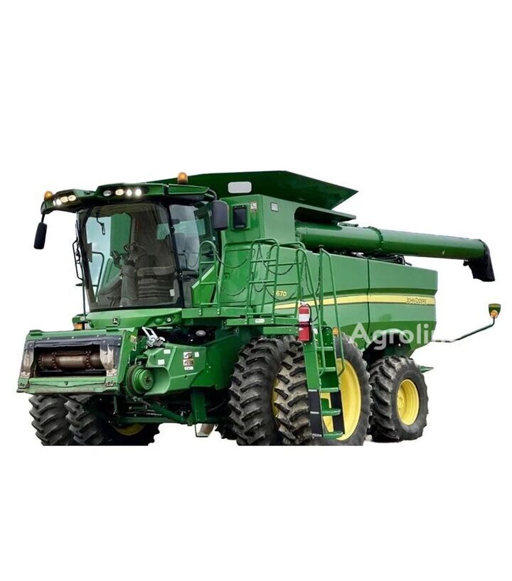 John Deere S670, 2015 r.v, b/v kombajn za žito
