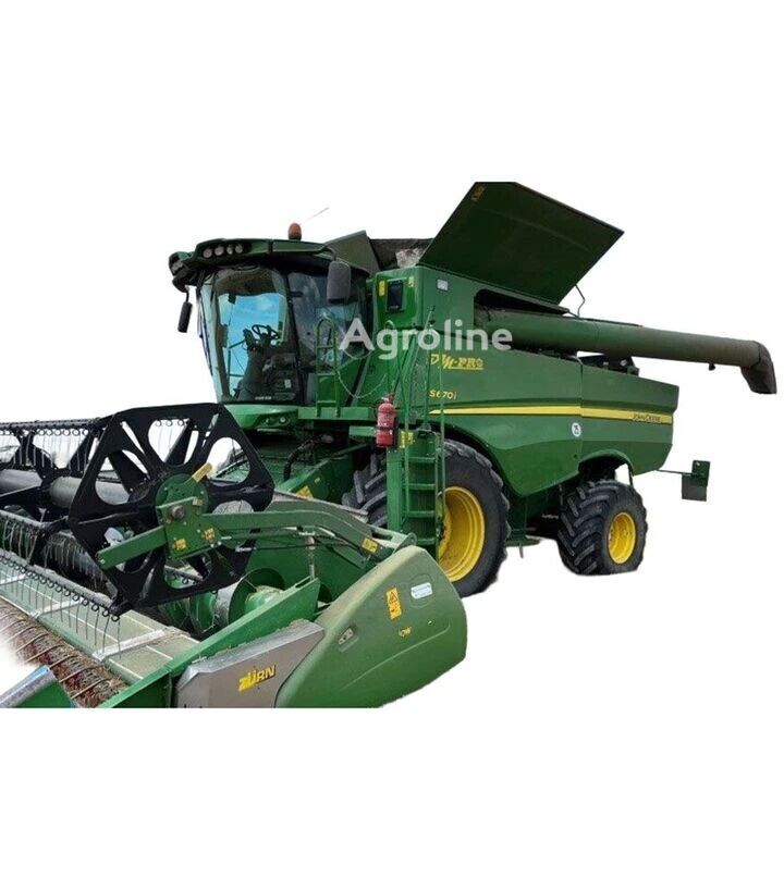 John Deere S670, 2012 r.v, b/v kombajn za žito