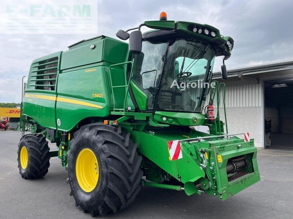 John Deere t560i hm prodrive 40km/h inkl. john deere 625x kombajn za žito