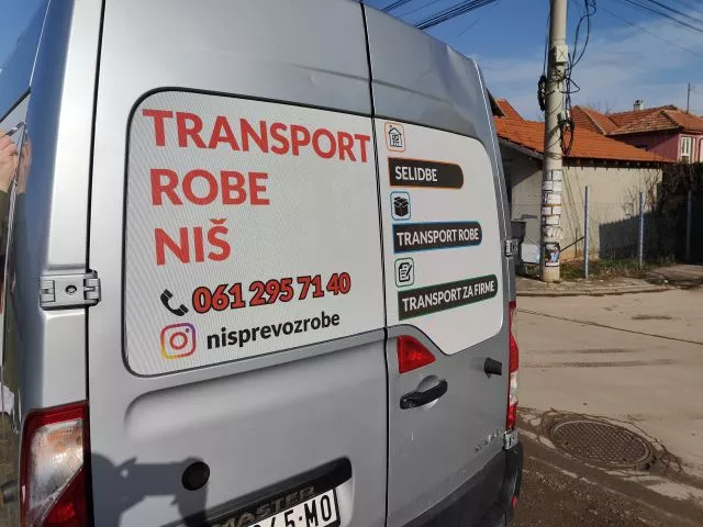 PREVOZ ROBE U NISU I SRBIJI 2000 GRADSKA TURA!