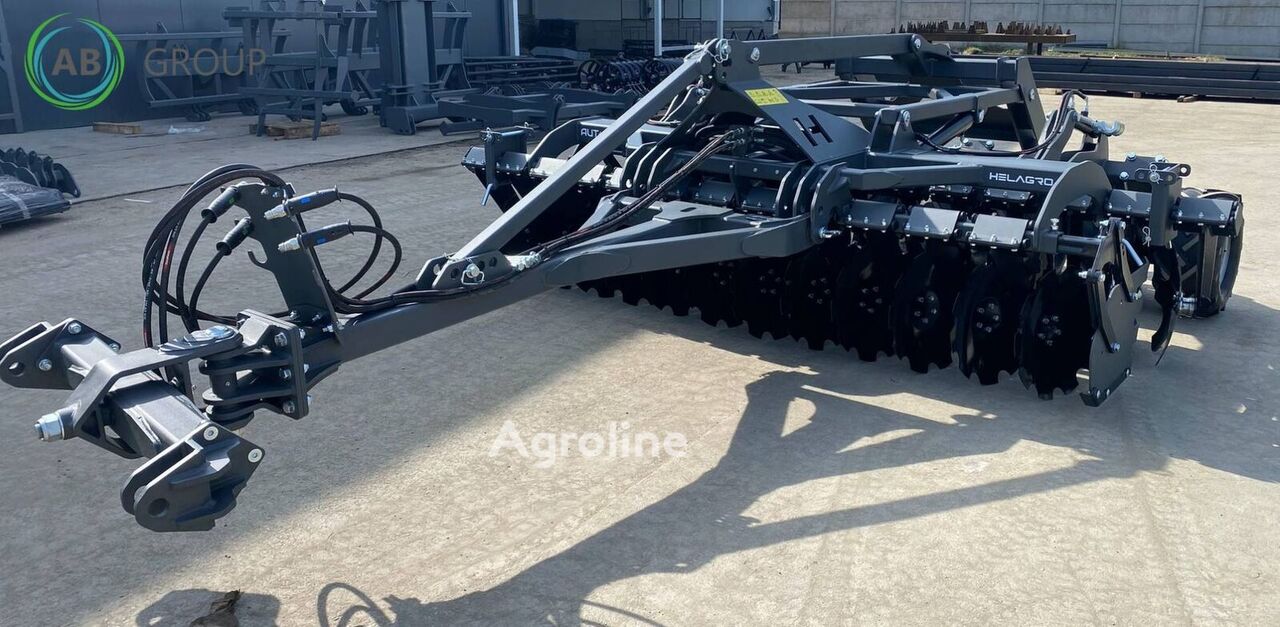 Helagro agregat talerzowy uprawowo-siewny z wałem oponowym AUTW 3m tanjirača