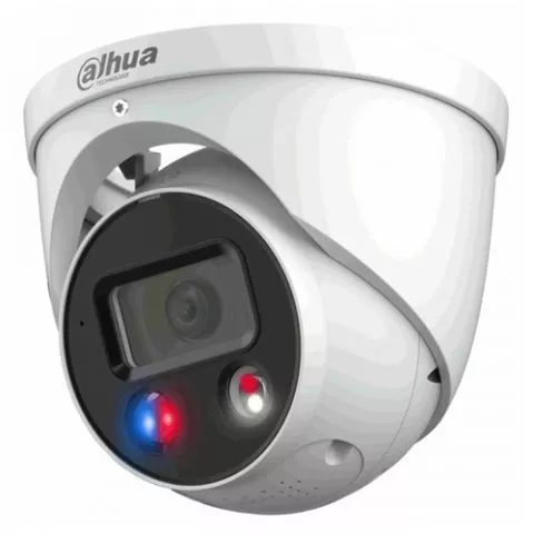 DAHUA 5MP SMART DUAL ILLUMINATION ACTIVE DETERRENCE FIXED-FOCAL EYEBALL WIZSENSE NETWORK KAMERA | IP