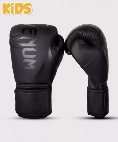RUKAVICE VENUM CHALLENGER 2.0 DEČIJE CRNO-CRNE 4OZ