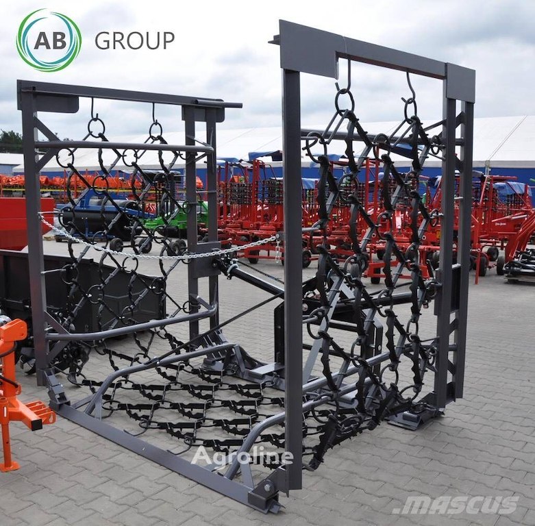 Metal-Technik ciężka włóka łąkowo-polowa 5 m aerator za livade