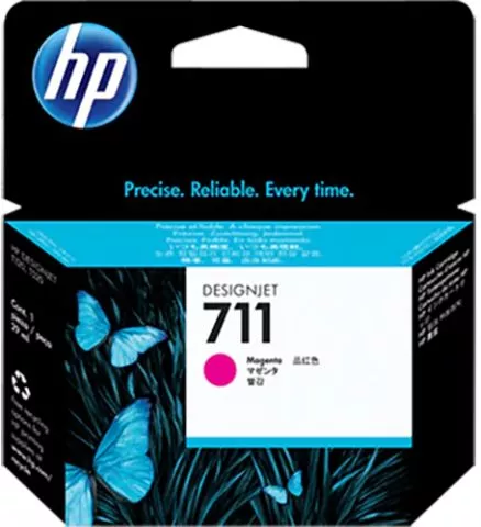 HP 711 29-ML MAGENTA DESIGNJET INK CARTRIDGE | CZ131A