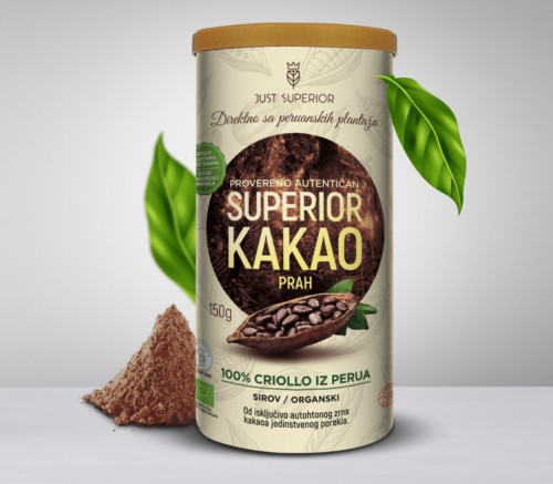 Organski Kakao Prah Criollo