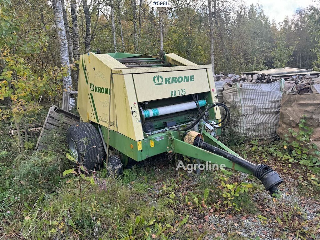 Krone KR 125 balirka za četvrtaste bale