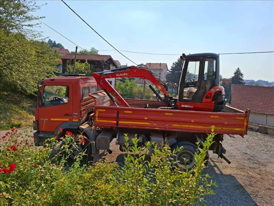 Usluge mini bagerom od 4 t