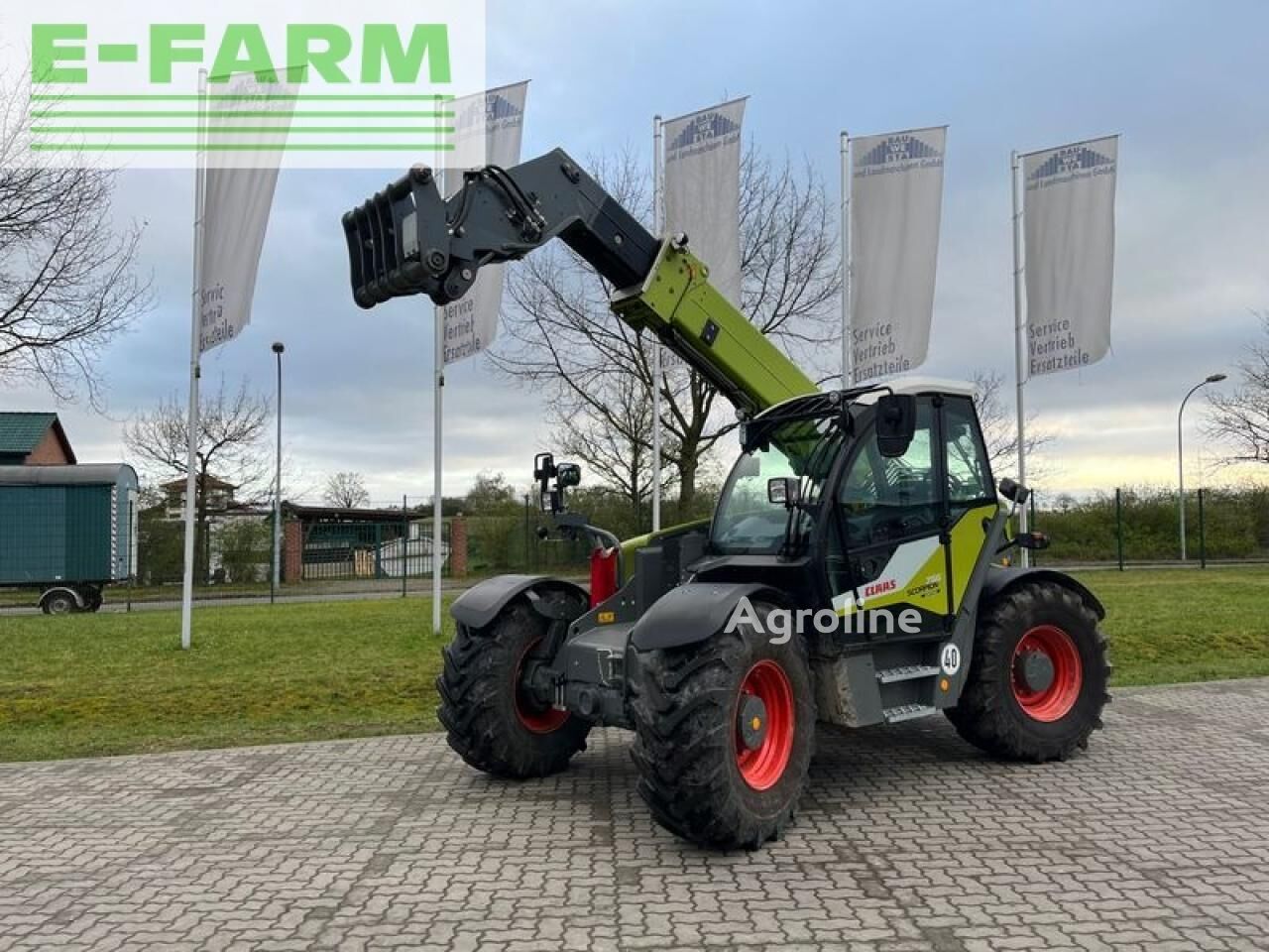 Claas scorpion 756 varipower plus poljoprivredni utovarivač