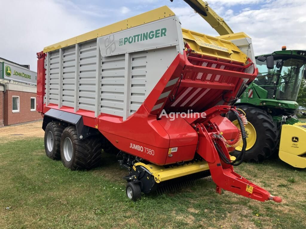 Nova Pöttinger JUMBO 7380 DB samoutovarna prikolica