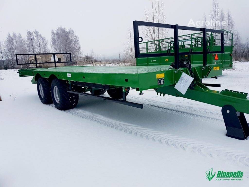 Dinapolis przyczepa do transportu bel RPT-8000, 14t prikolica za seno
