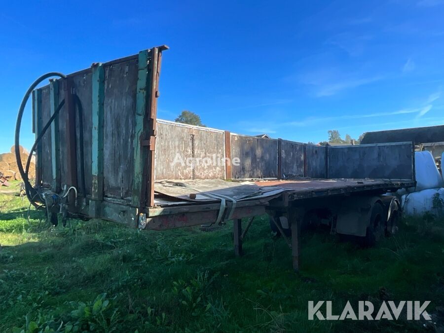 Prodaje se Trailersläp ombyggdvagn traktorsku prikolicu na aukciji