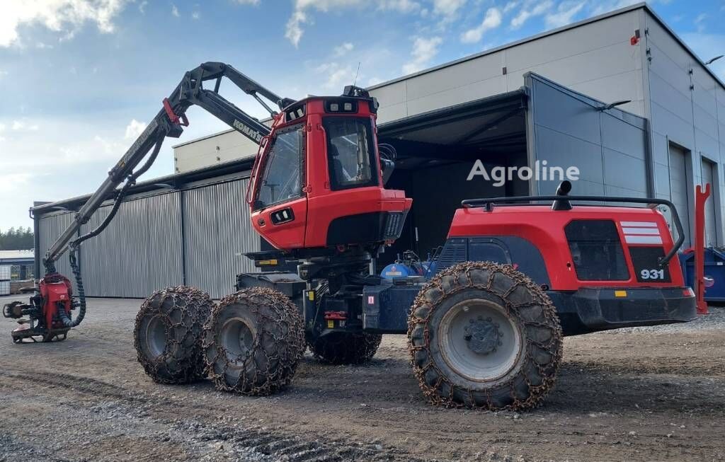 Komatsu 931 harvester