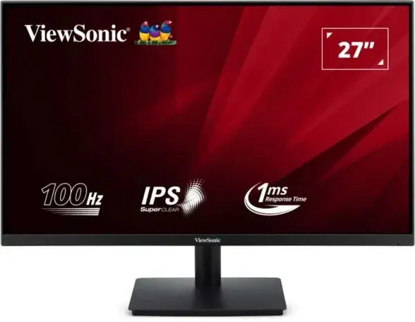 Viewsonic Monitor VA270-H-2, 27", 1920x1080 Full HD, 1ms, IPS, 100Hz, VGA, HDMI, Vesa