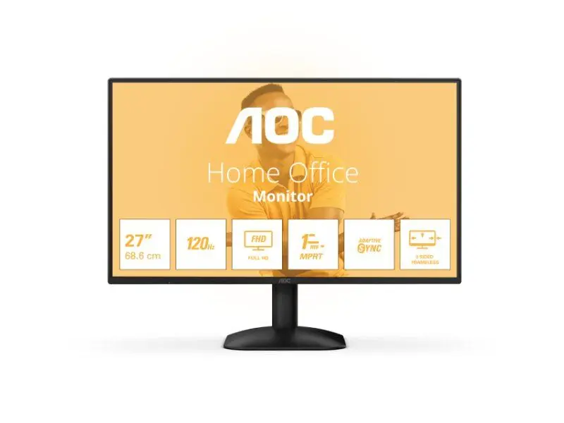 AOC Monitor 27B31H, 27", FHD, IPS, 120Hz, Adaptive Sync