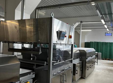 Mašina za proizvodnju čokolade POLO LTS Glazing line for frozen &amp; freeze-dried fruits